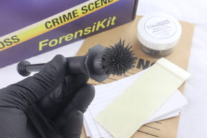 Fingerprinting with Magnetic Powder - ForensiKit by Crime Scene